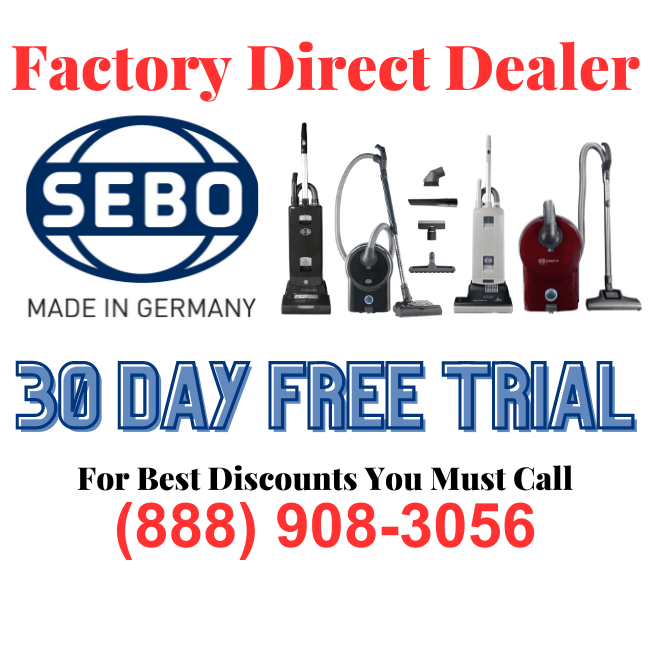 SEBO 30 Day In House Free Trial - Imperial Home Appliances